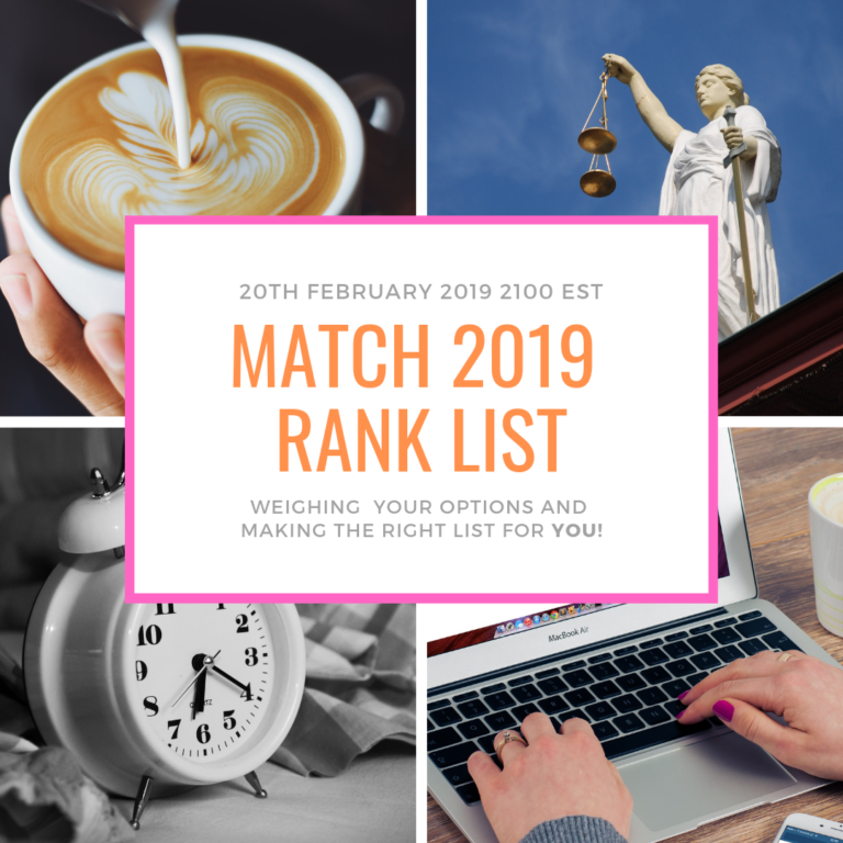 MATCH 2019: Making Your Rank Order List - FMStudent.com